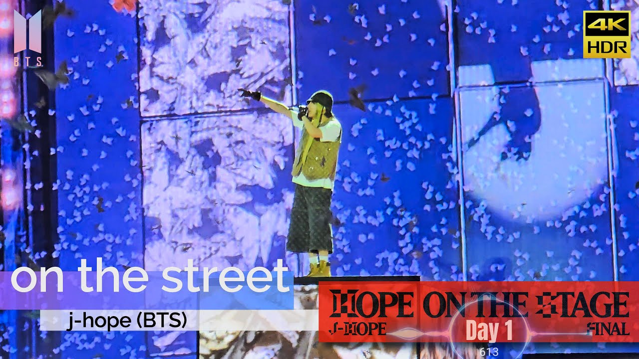 [4K] on the street : j-hope | FINAL | D1-613 | 2025 - YouTube