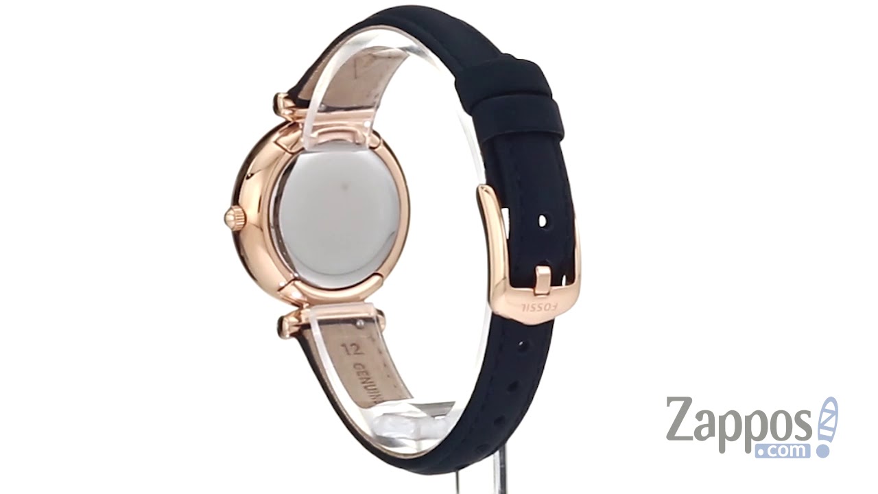 Fossil Carlie Mini - ES4502 SKU: 9217006 - YouTube