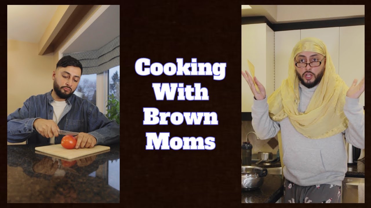 Cooking With Brown Moms Be Like... - YouTube