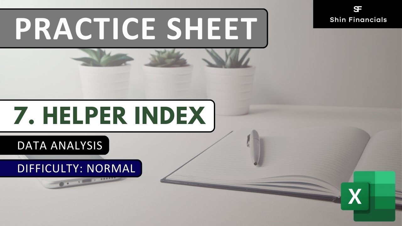 [Practice Sheets] 7. Helper Index - YouTube