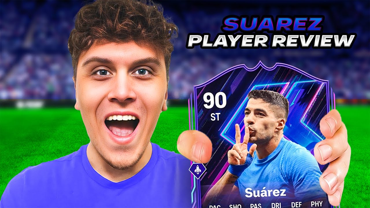90 FLASHBACK SUAREZ Player Review‼️ - YouTube