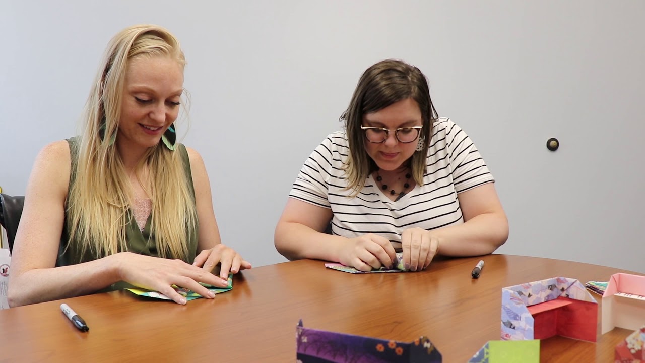 Origami with Andie & Alex - YouTube