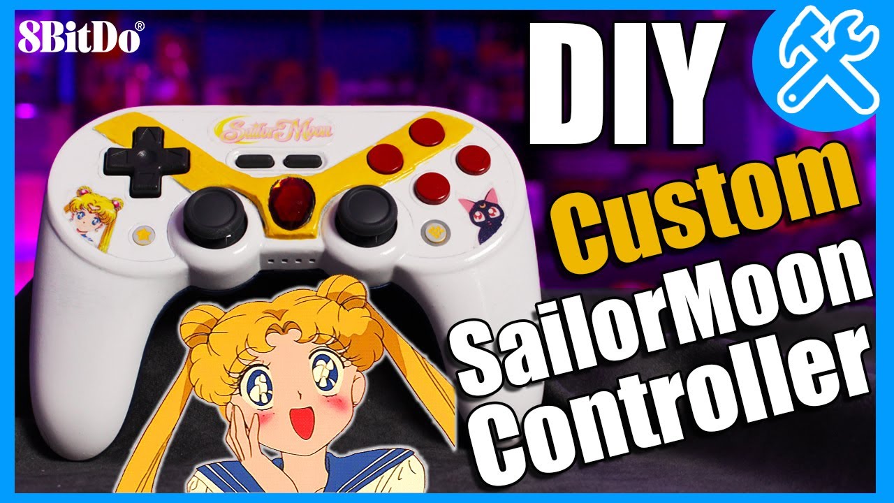 8bitdo Custom SN30 controller - YouTube