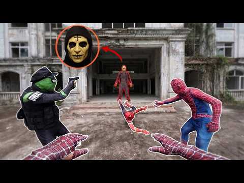 Team Spider-Man Hunts Down Slasher Purge Cross at an Underground Bunker ( Action POV )