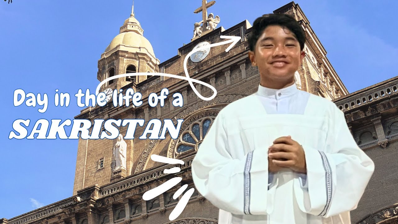 A Day in the Life of a SAKRISTAN | Catholic | Philippines | Altar Server | FYP - YouTube