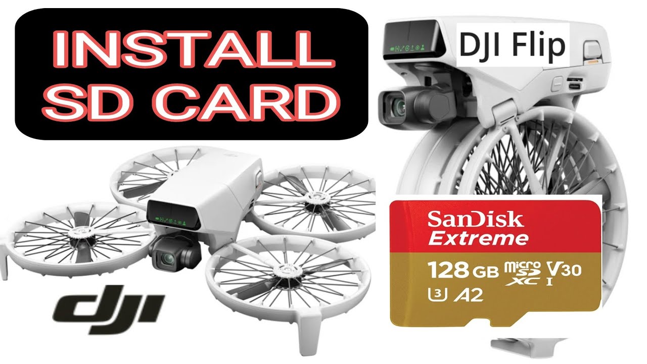 Dji Flip , Insert SD Card - YouTube