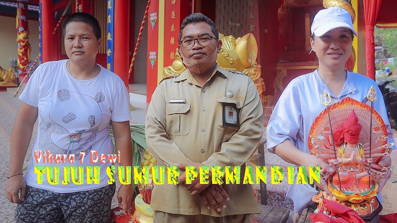 Vihara 7 Dewi ; TUJUH SUMUR PERMANDIAN - YouTube