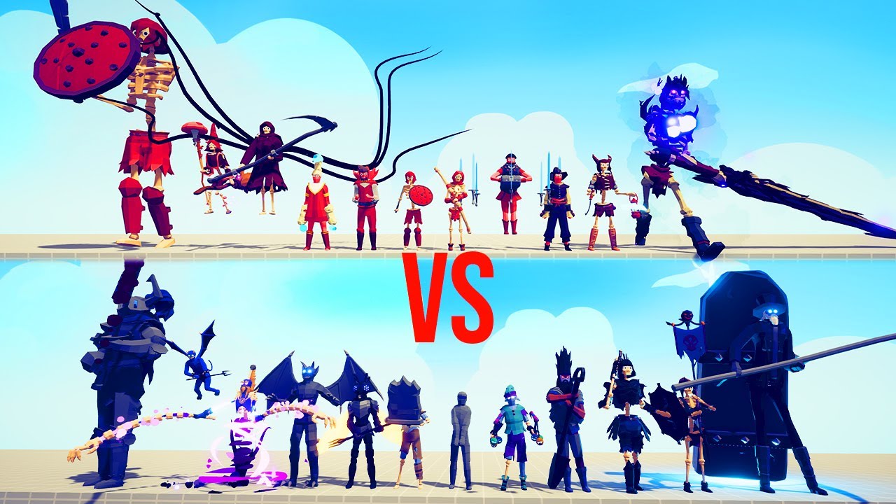 NEW SPOOKY TEAM vs OLD SPOOKY TEAM | TABS - Totally Accurate Battle ...