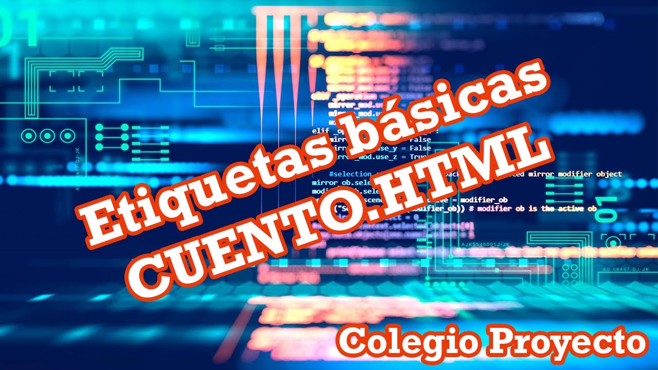 Ejercicio con Etiquetas básicas en HTML - YouTube