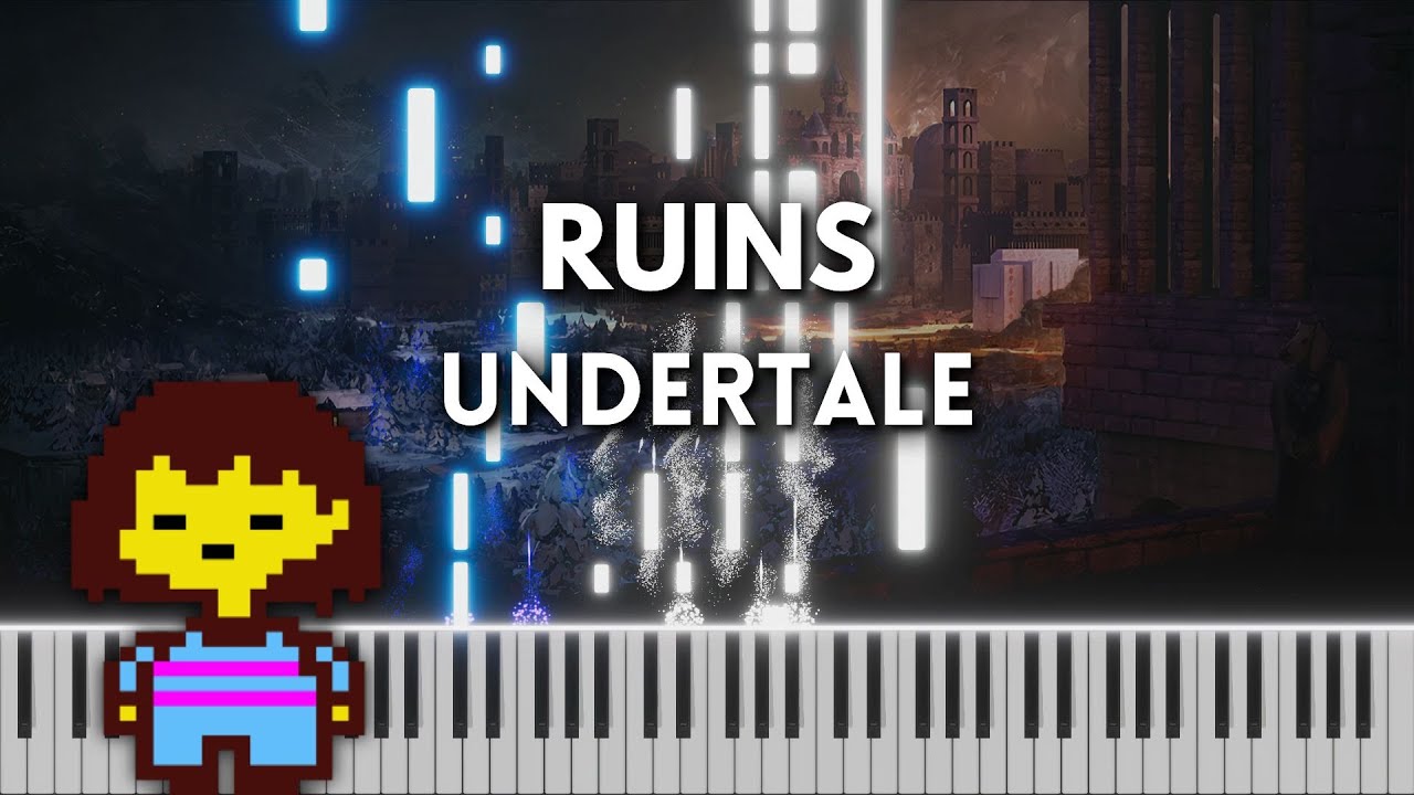 Ruins - Piano Tutorial / Cover (Undertale OST) FREE MIDI - YouTube