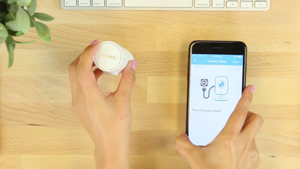 How to set up the Mini HD Wi-Fi Camera (DCS 8000LH) - YouTube