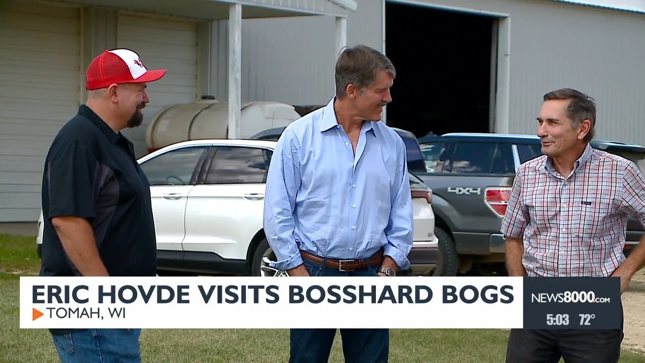 Eric Hovde visits Bosshard Bogs - YouTube