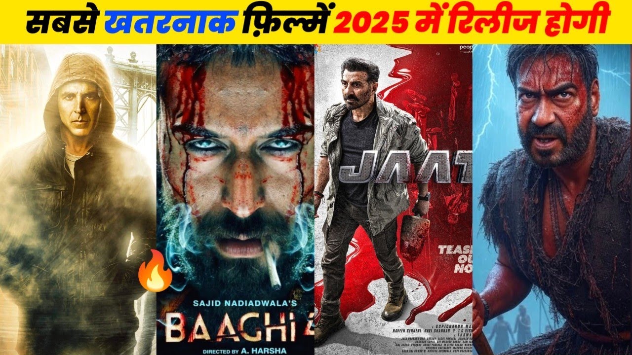 15 Upcoming Most Dangerous Bollywood Movies Releasing In 2025 ...