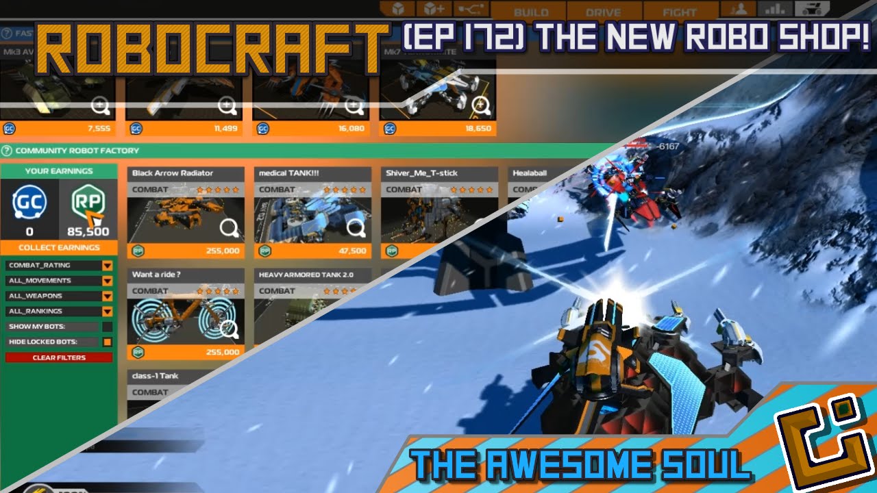 Robocraft (EP 172) The New Robo Shop! - YouTube