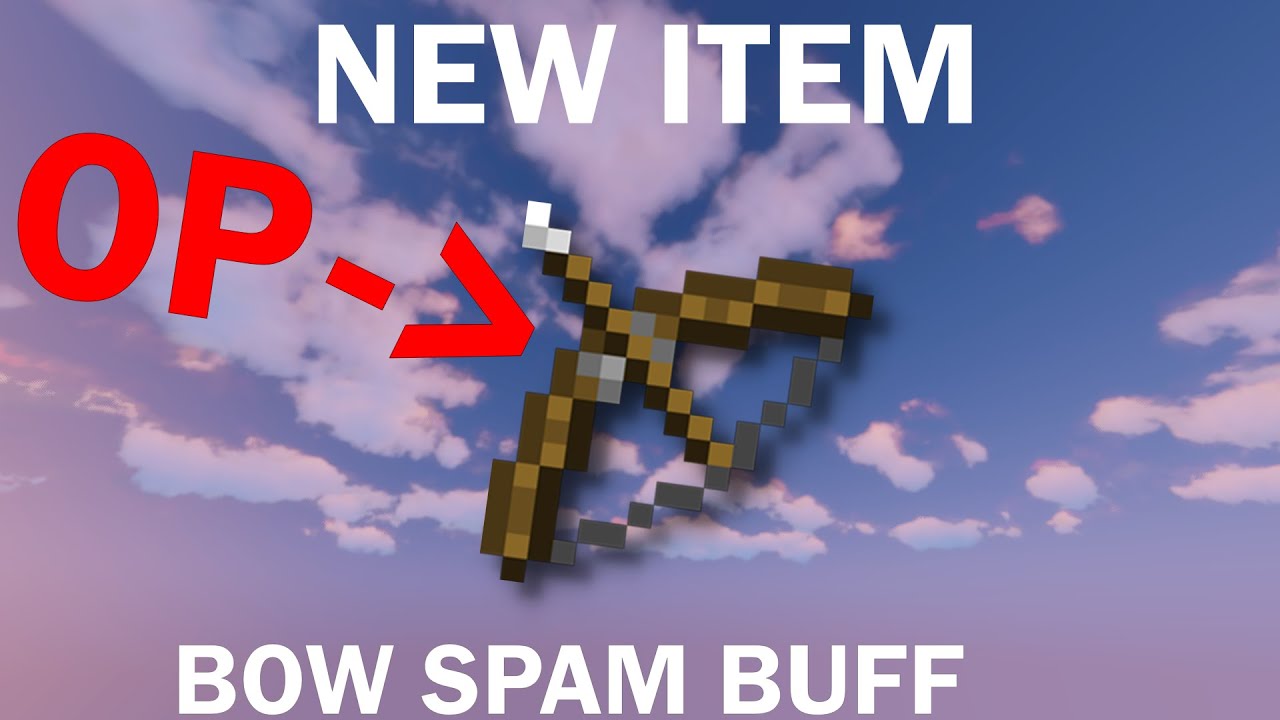 Machine Gun Bow: Unhinged new Bedwars item (Meta will never be the same ...