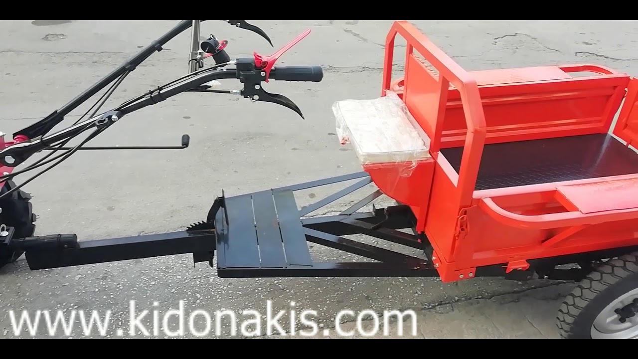 Σκαπτικό πετρελαίου 10HP με μίζα 6 ταχύτητες διπλό διαφορικό ΜΕ ...