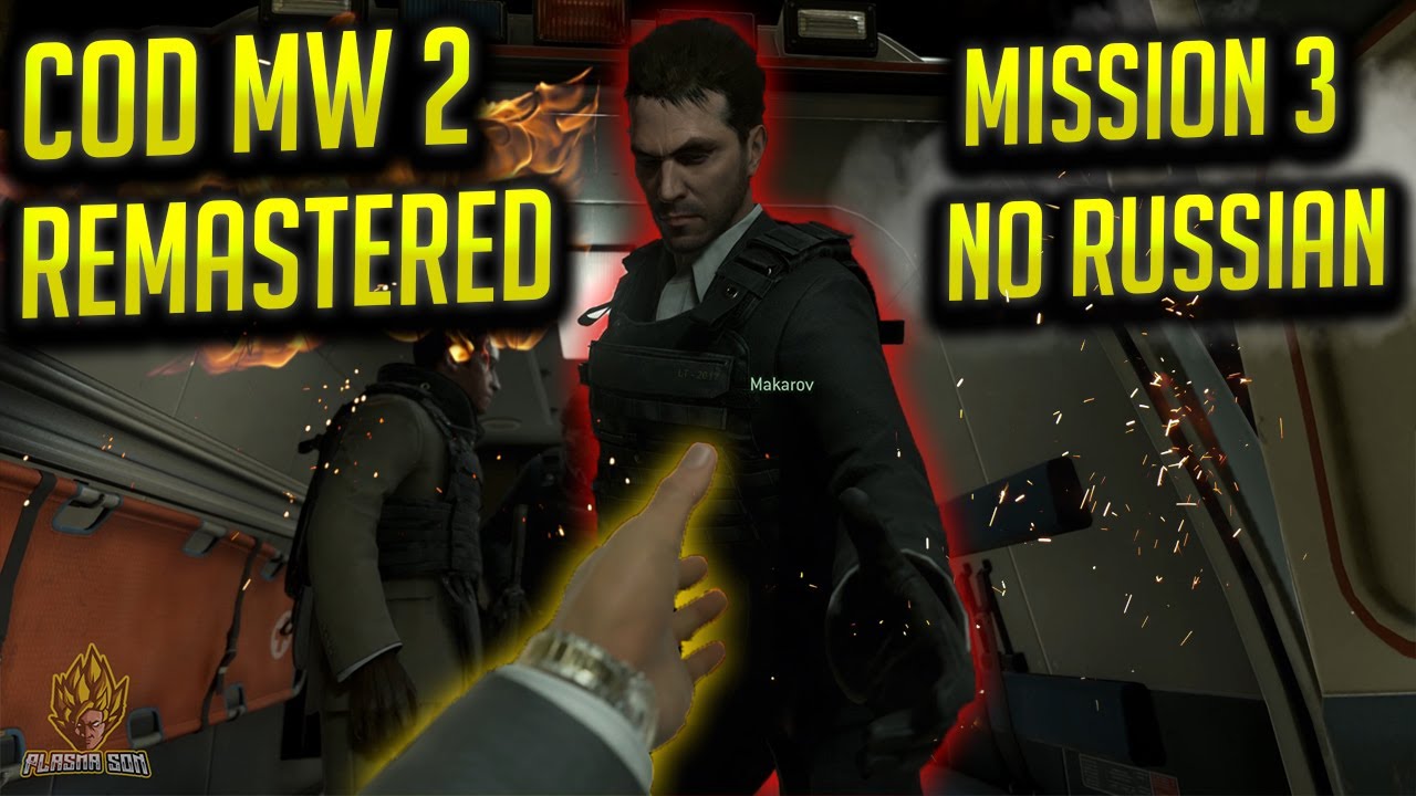 COD MW 2 REMASTERED; NO RUSSIAN - YouTube