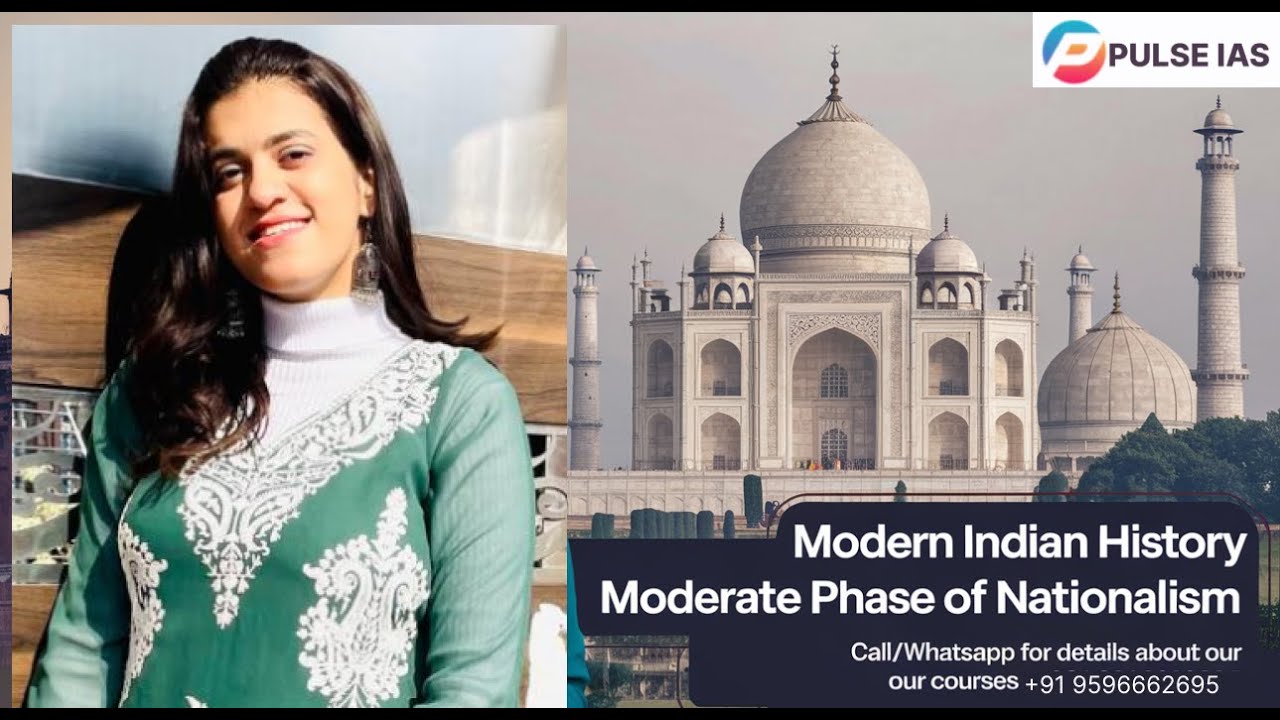 Modern Indian History Moderate Phase of Nationalism - YouTube