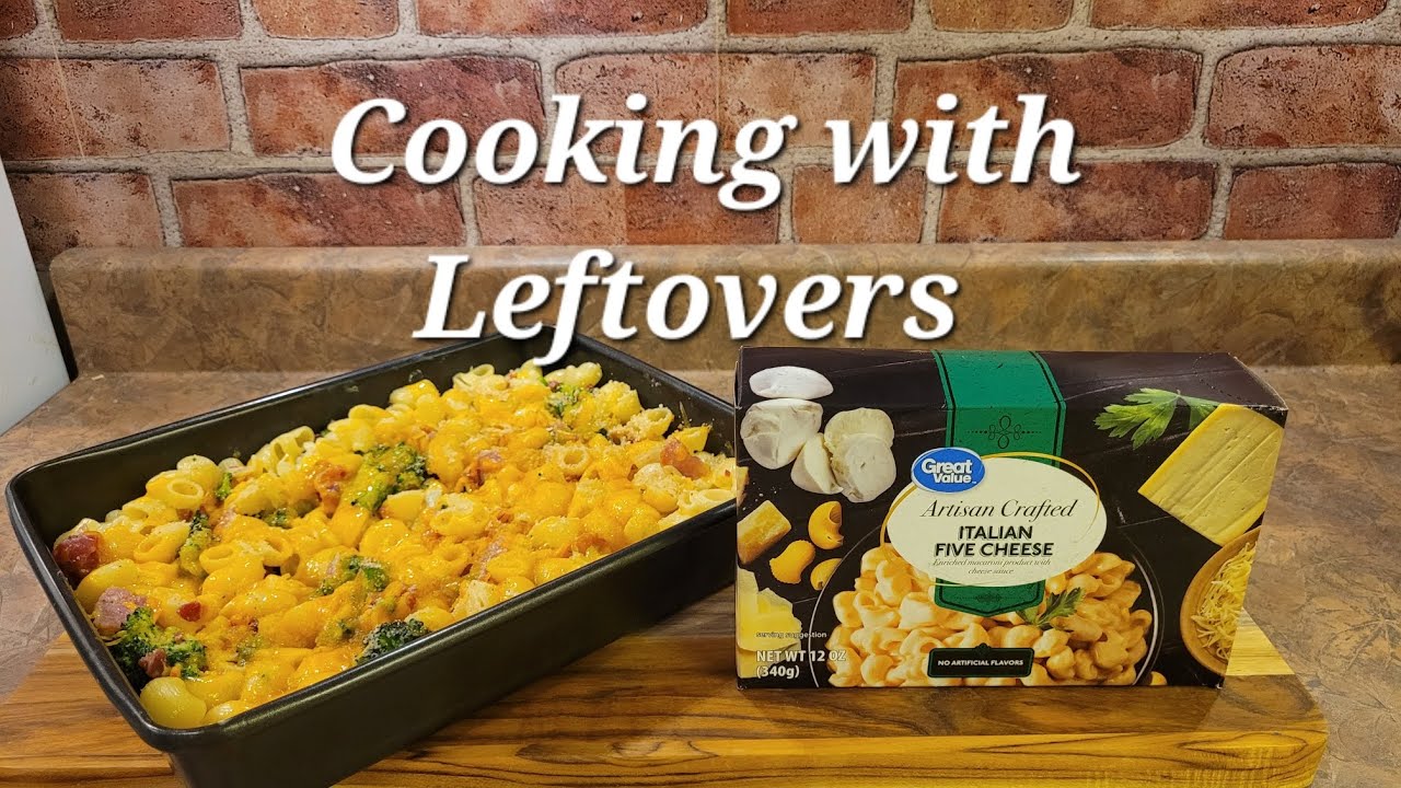 Cooking with Leftovers | Bacon Broccoli Mac and Cheese - YouTube