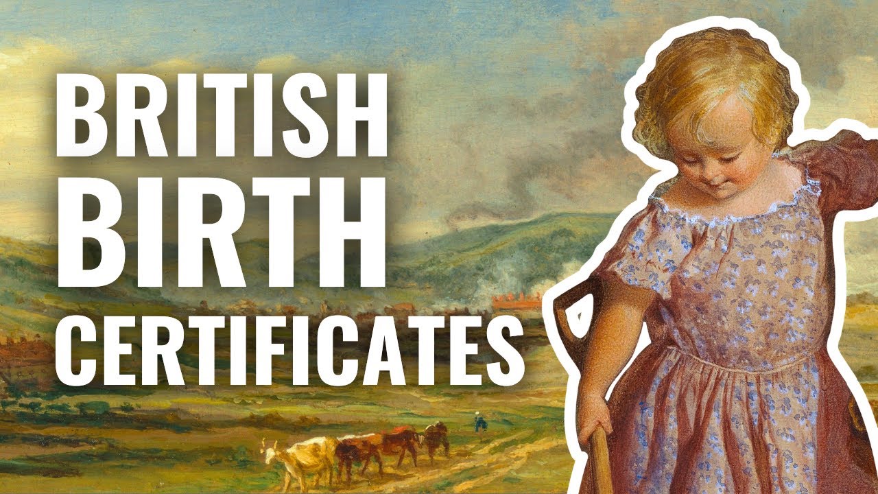 Expert’s Guide to British Birth Certificates | Genealogy - YouTube