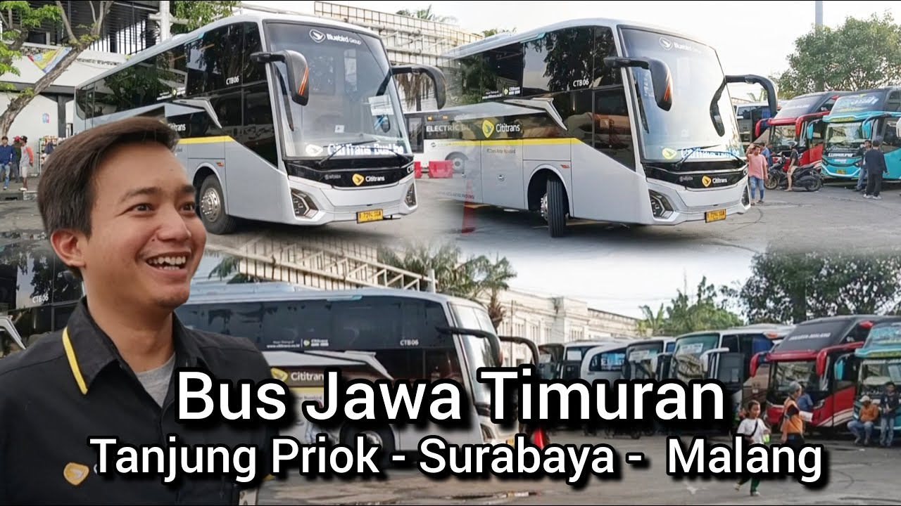 CITITRANS !! Bus Jawa Timuran, Trip Jakarta Malang, Terminal Tanjung ...