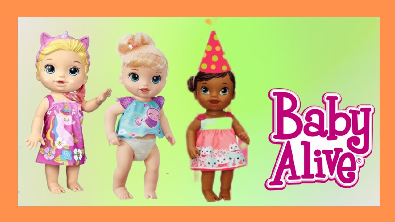 bonecas baby alive pulando diversão nursery/ - YouTube