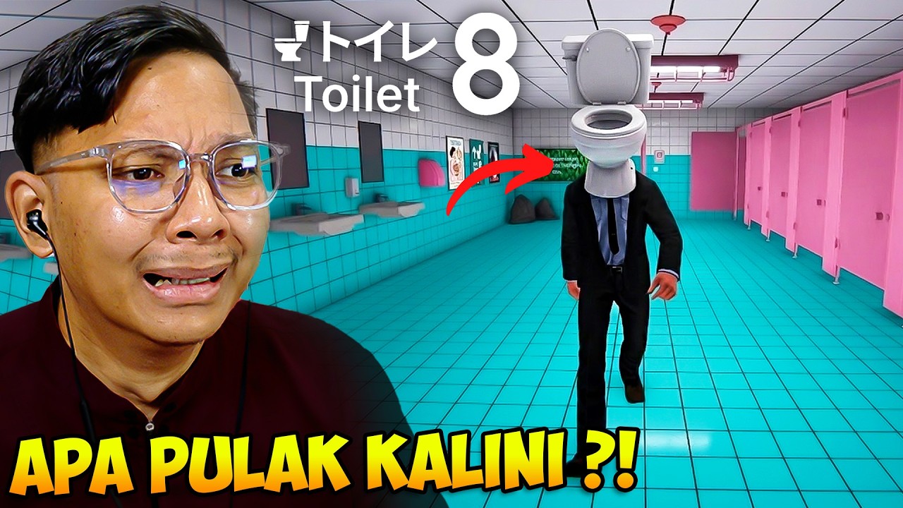 AKU BERAK DI JAMBAN PENUH ANOMALI!!😭 TOILET 8 LIVE🔴 (Malaysia ...