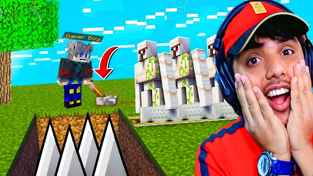 Building an Illegal Iron Farm in Village SMP | MINECRAFT | #4 - YouTube