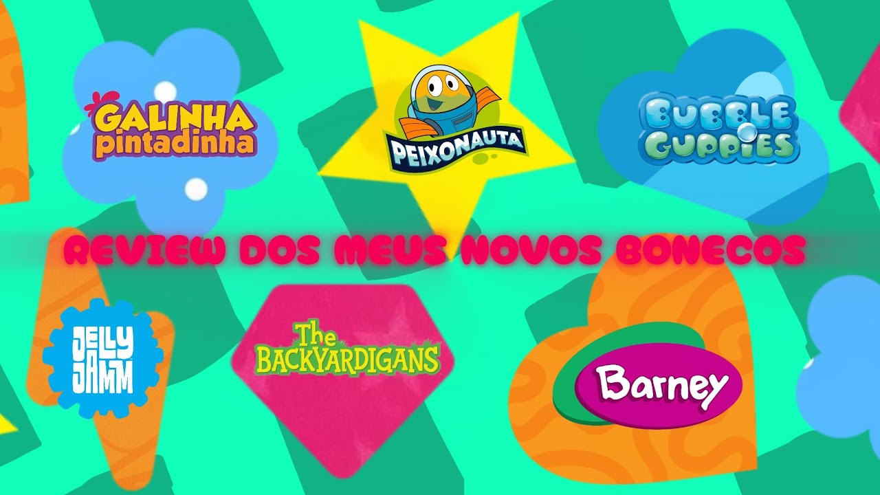Review dos meus novos bonecos - YouTube