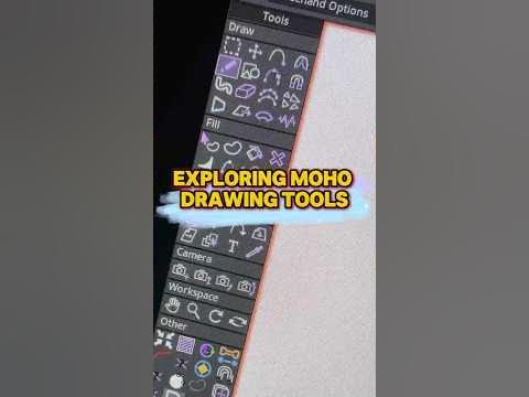 Exploring Moho Drawing Tools | Animation Artist Journey #animation #shorts - YouTube