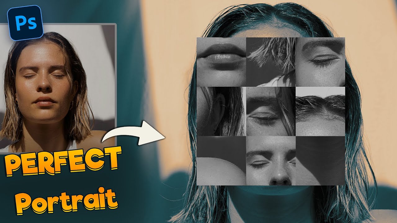 How to Do Like PRO Photo Editing Portrait Design in Adobe Photoshop ...