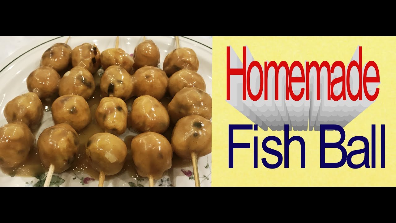 #homemadefishball, #howto l How To Make Fish Ball I Homemade Fish Balls ...