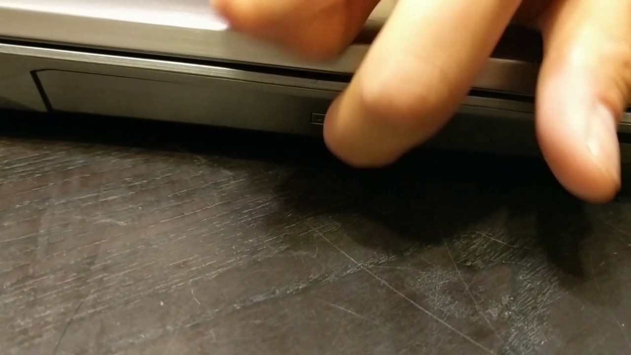 Laptop CD player broken - YouTube