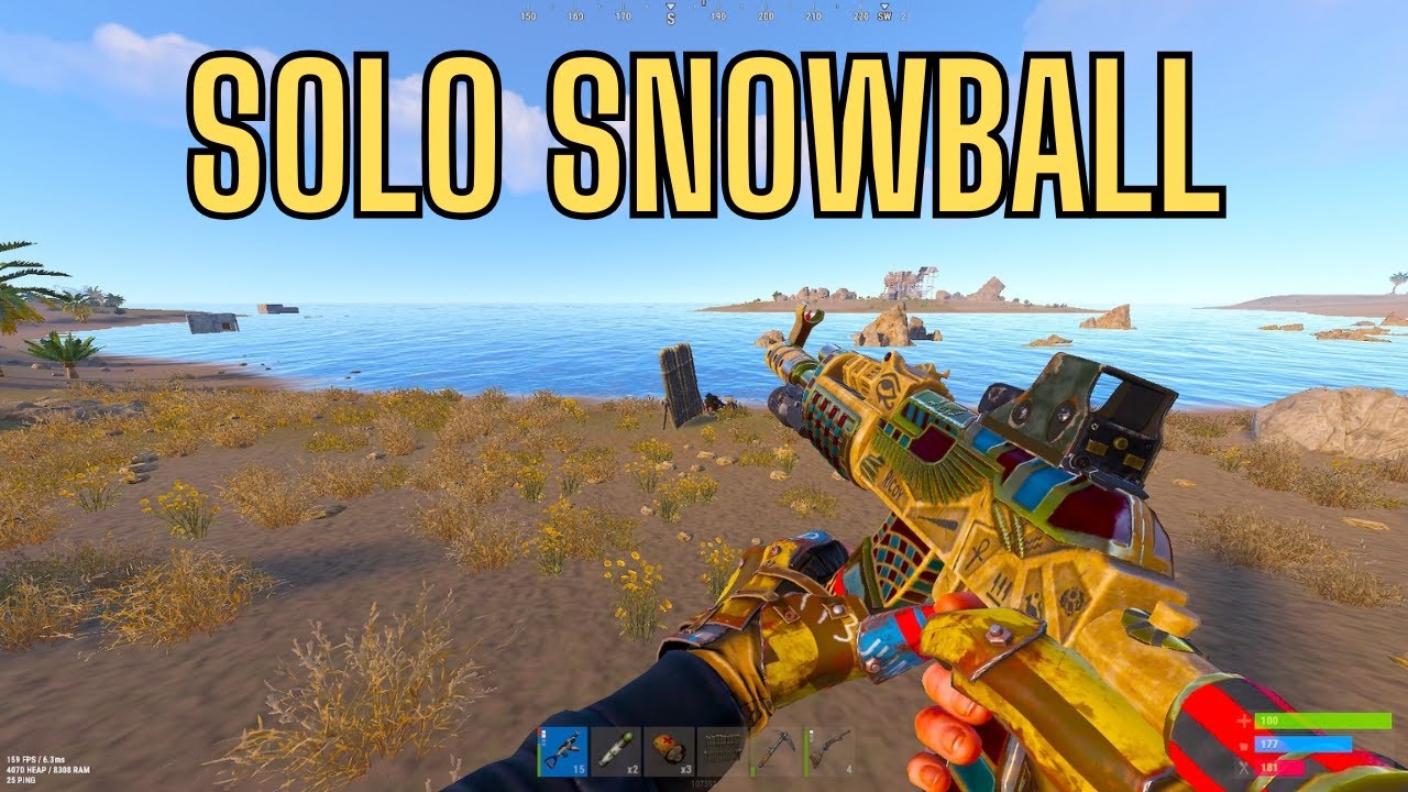HOW A 4,000 HOUR SOLO SNOWBALLS - Rust - YouTube