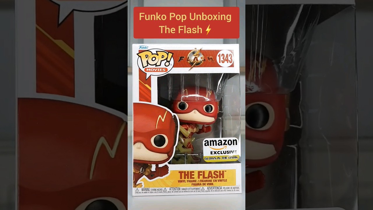 Funko Pop Unboxing The Flash ⚡ #flash #funko #funkopop #unboxing #dc # ...