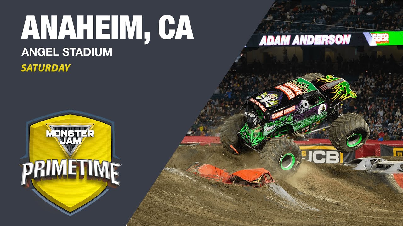 Monster Jam Primetime: Anaheim 1 | January 4th, 2025 - Angel Stadium ...