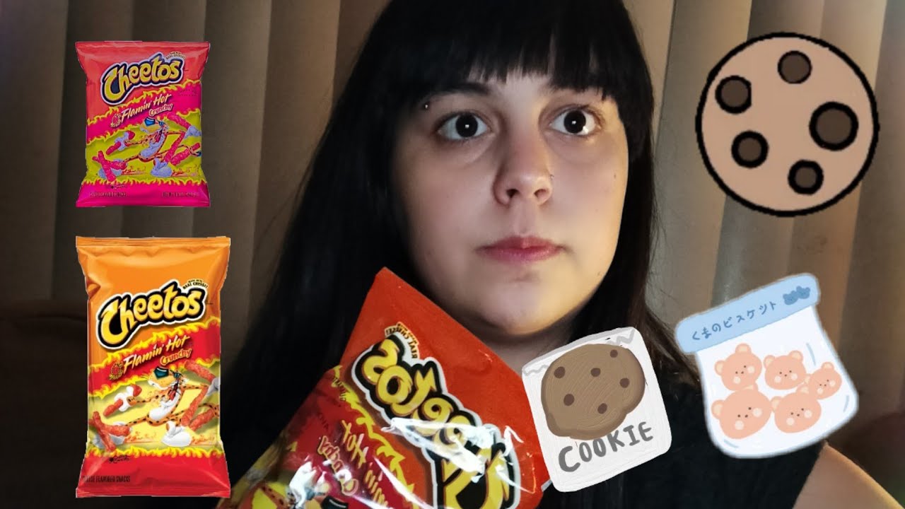 white chocolate chip cookie (PLUS) hot cheetos, sprite - YouTube