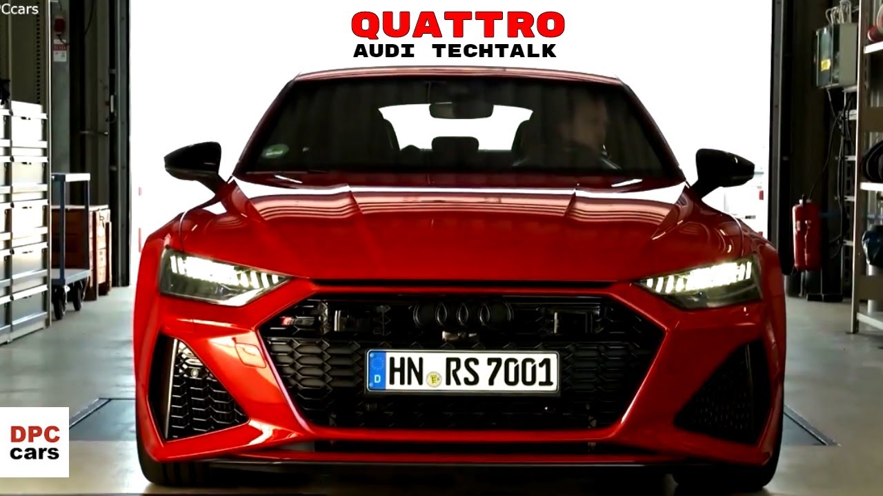 Audi TechTalk - Quattro The Success Story and Efficient Electric ...
