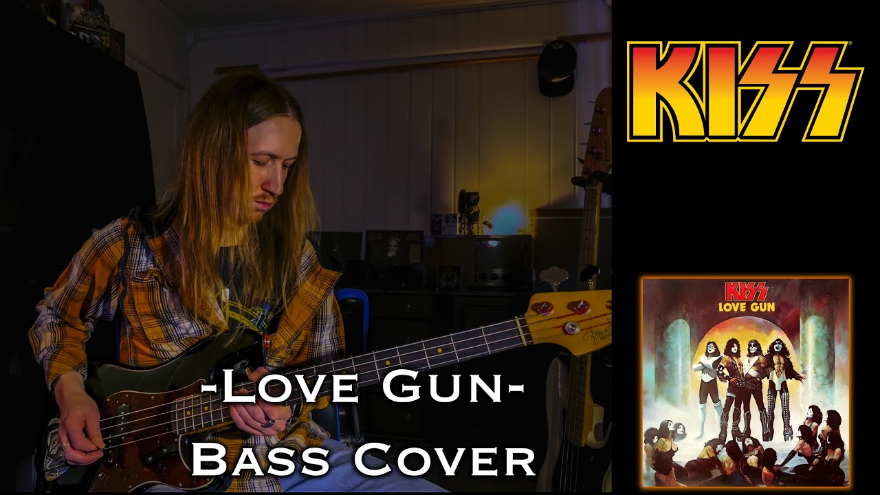 Kiss - Love Gun - Bass Cover [HQ Audio] - YouTube