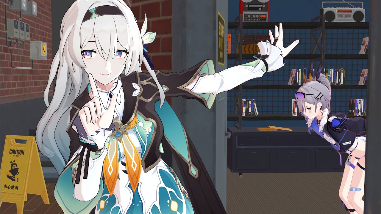 [Honkaistarrail MMD - Doodle] ⚠️流螢Firefly/銀狼Silver Wolf/崩壞星穹鐵道mmd ...