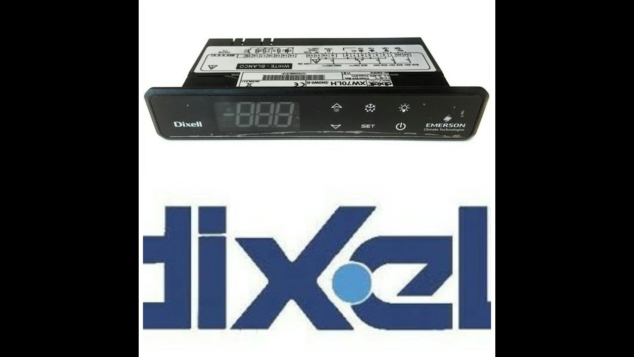 Régulateur dixell installation et fonctionnement - YouTube