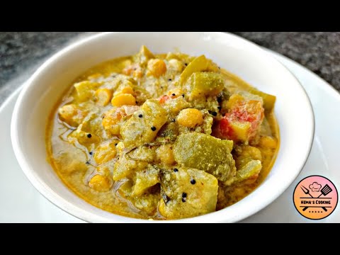 Padavalakai Kootu Recipe in Kannada | ಪಡವಲಕಾಯಿ ಕೂಟು | Snake Gourd Kootu ...