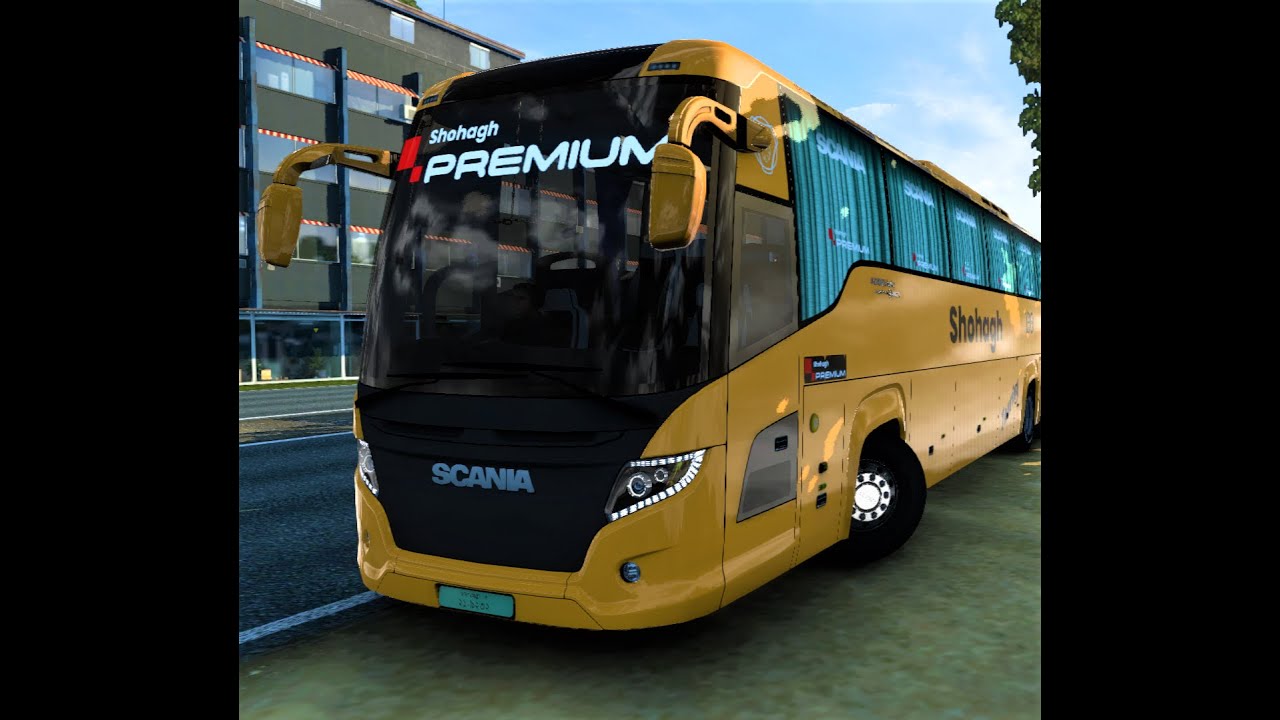 Luxury on Wheels | Shohagh Premium | Old Scania Bus | Bangladeshi AC ...