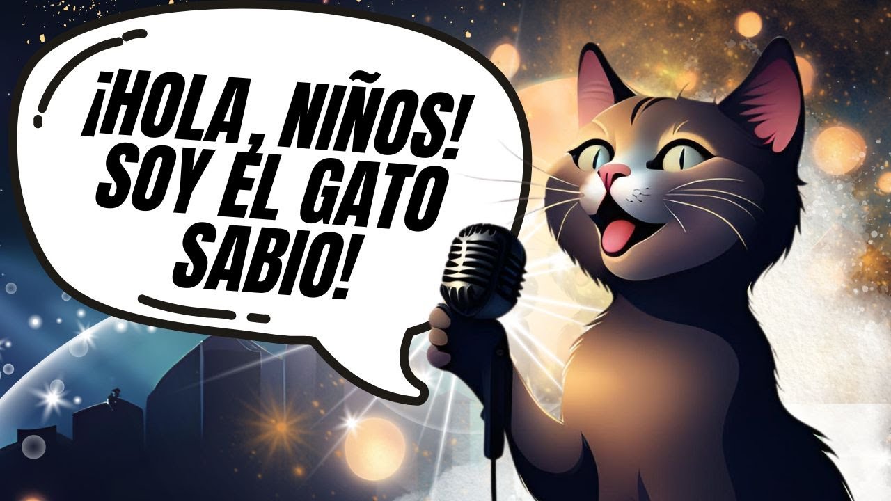 🐱 El Gato Sabio - Canción Infantil sobre Amistad y Superación 🌟 - YouTube
