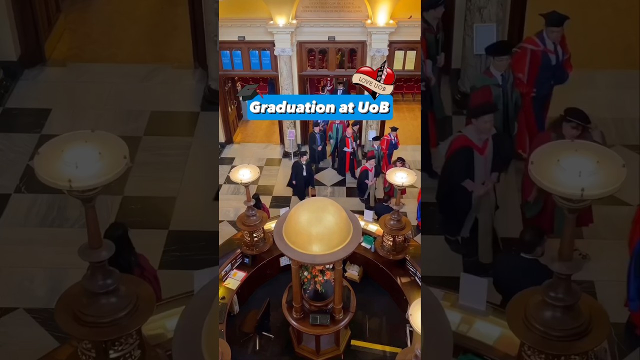Throwback to the first day of summer #graduation at UoB! We hope ...