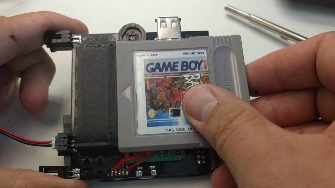 Game boy cart - YouTube