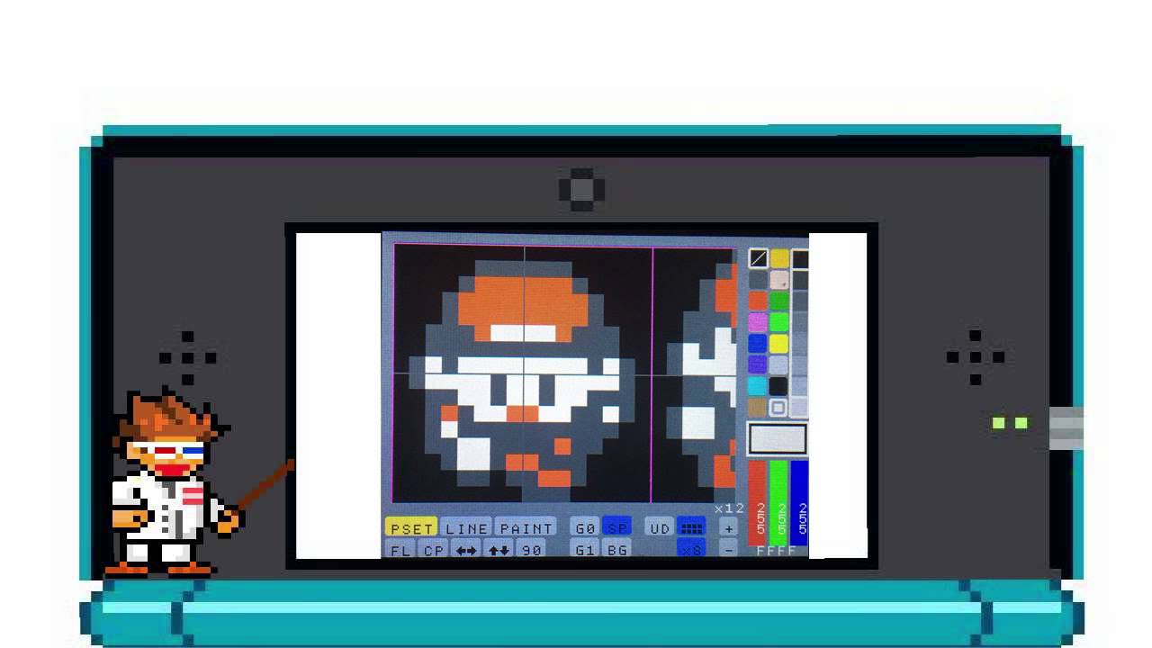 SmileBASIC Tutorials - CUSTOM SPRITES - YouTube