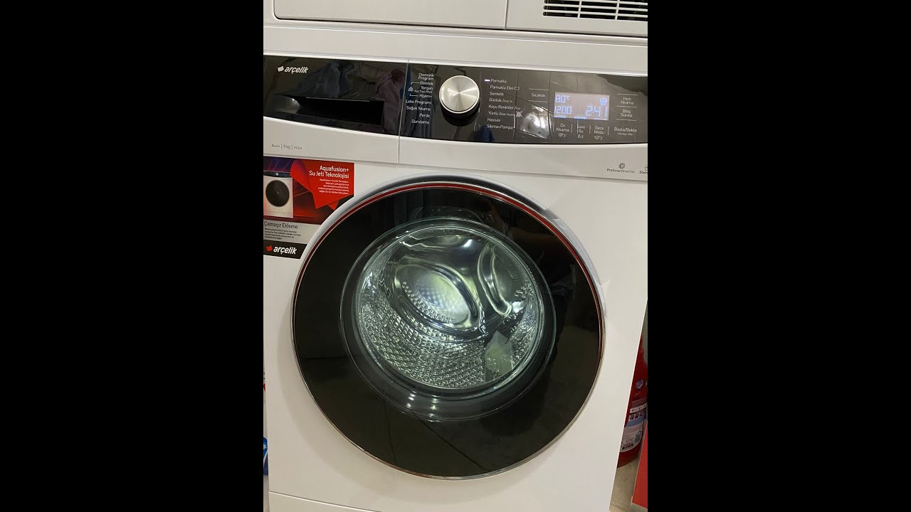 Arçelik / Grundig 9123n washing machine cotton 80 degrees 1200 rpm ...