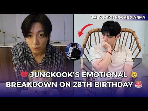 Jungkook Collapses Into Taehyung’s Arms on 28th Birthday 🎂 | Emotional BTS Moment Shocks ARMY 😱