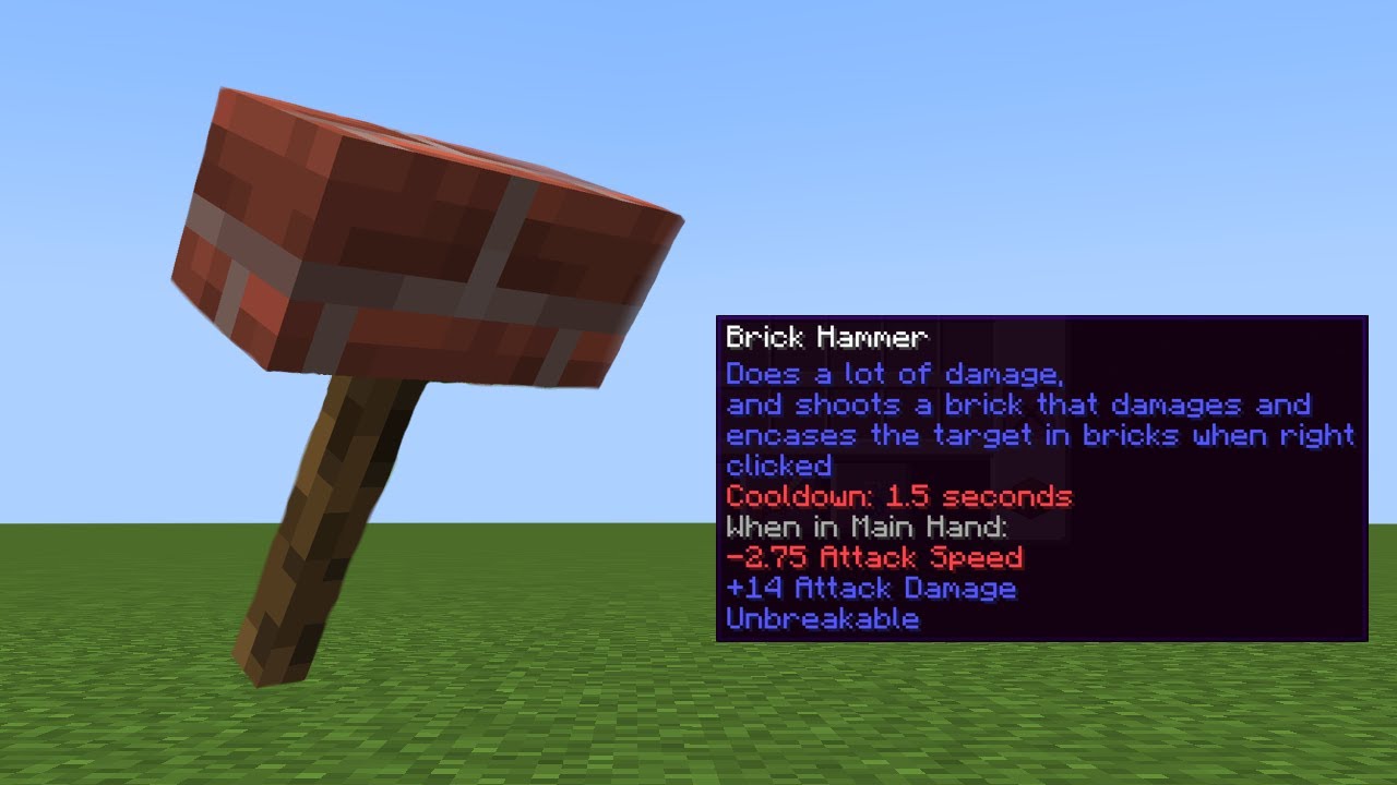Minecraft, But Blocks Convert To Weapons - YouTube